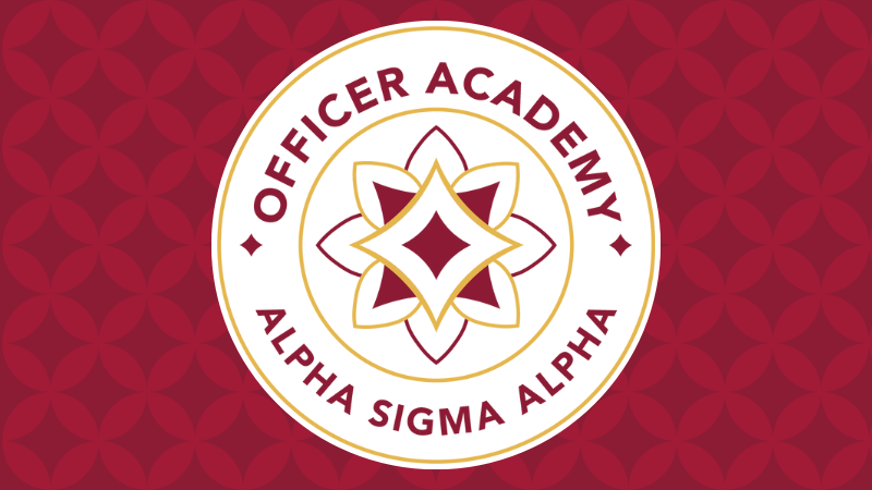 Officer Academy - Alpha Sigma Alpha